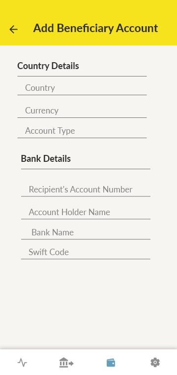 How to add Recipient Bank Accounts – MoneyMatch Brunei